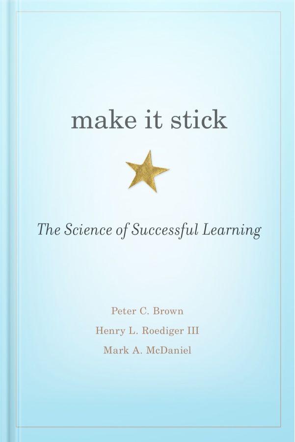 7 Key Ideas from Make it Stick by Peter C Brown
